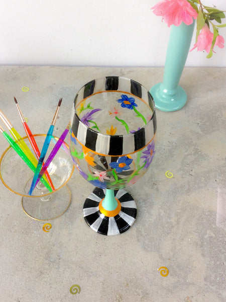 Flowers & Checkers – ArtyPartyKits